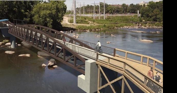 Saluda Pedestrian Bridge still on schedule, expected 2025 | Columbia ...