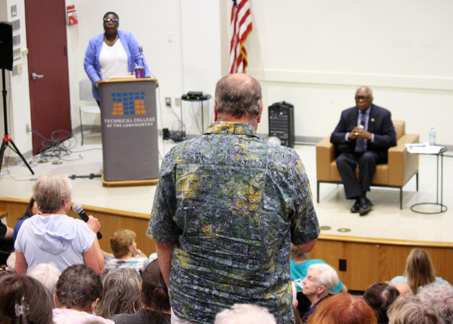 Dem US Rep. Clyburn holds town hall in Nancy Mace's district