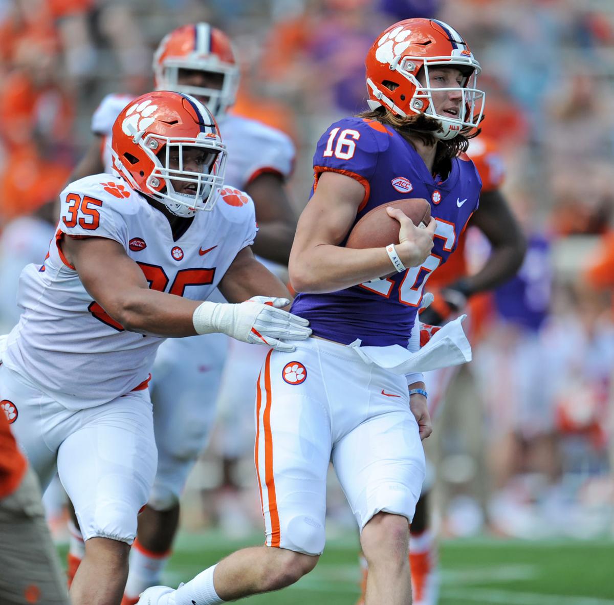 Clemson holds Orange and White Spring game | Photos from The Post and ...