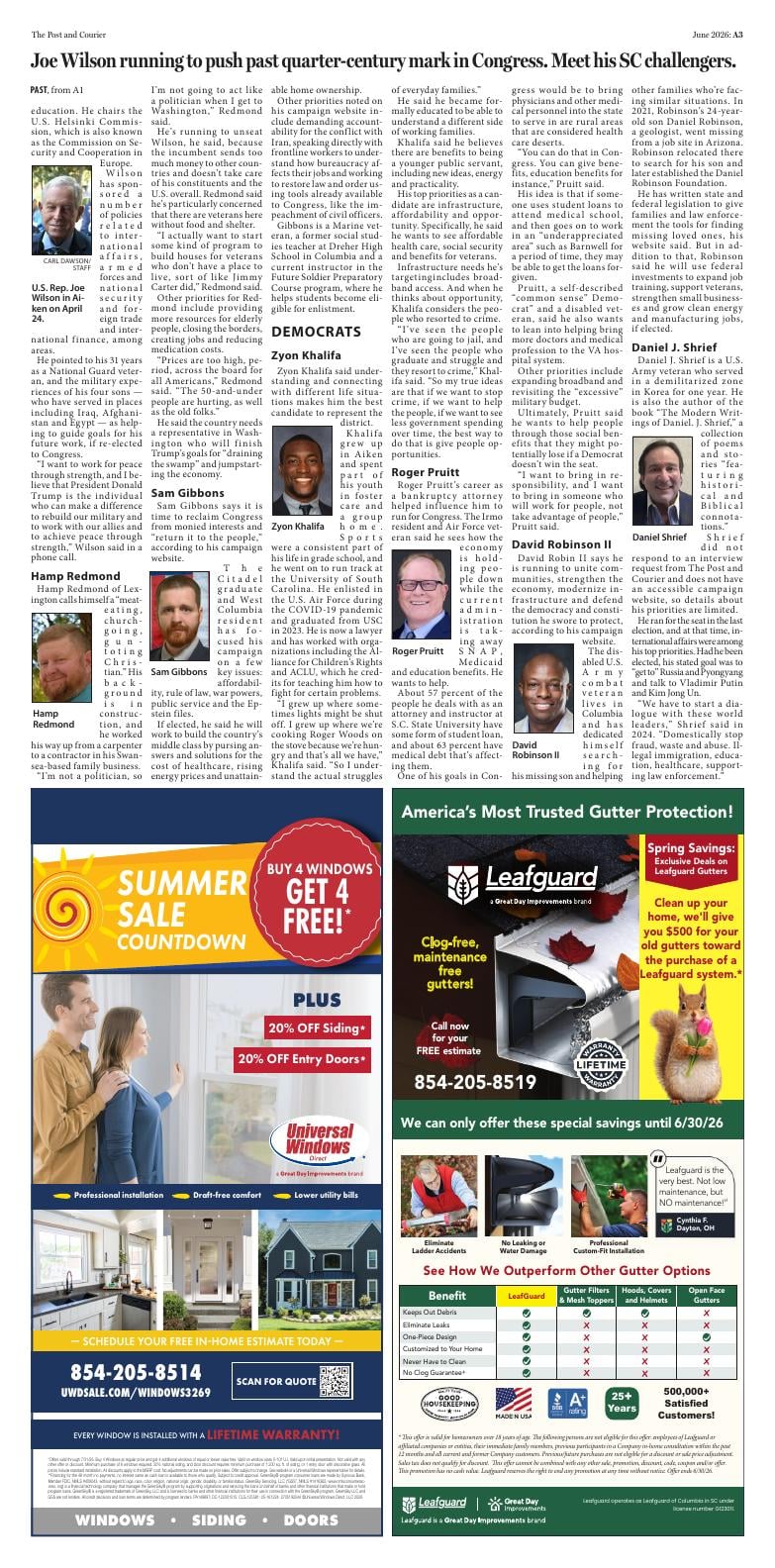 Page A3 | Post and Courier Columbia E-Paper