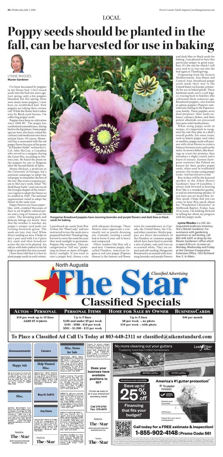 Page B6 | The Post and Courier North Augusta E-paper