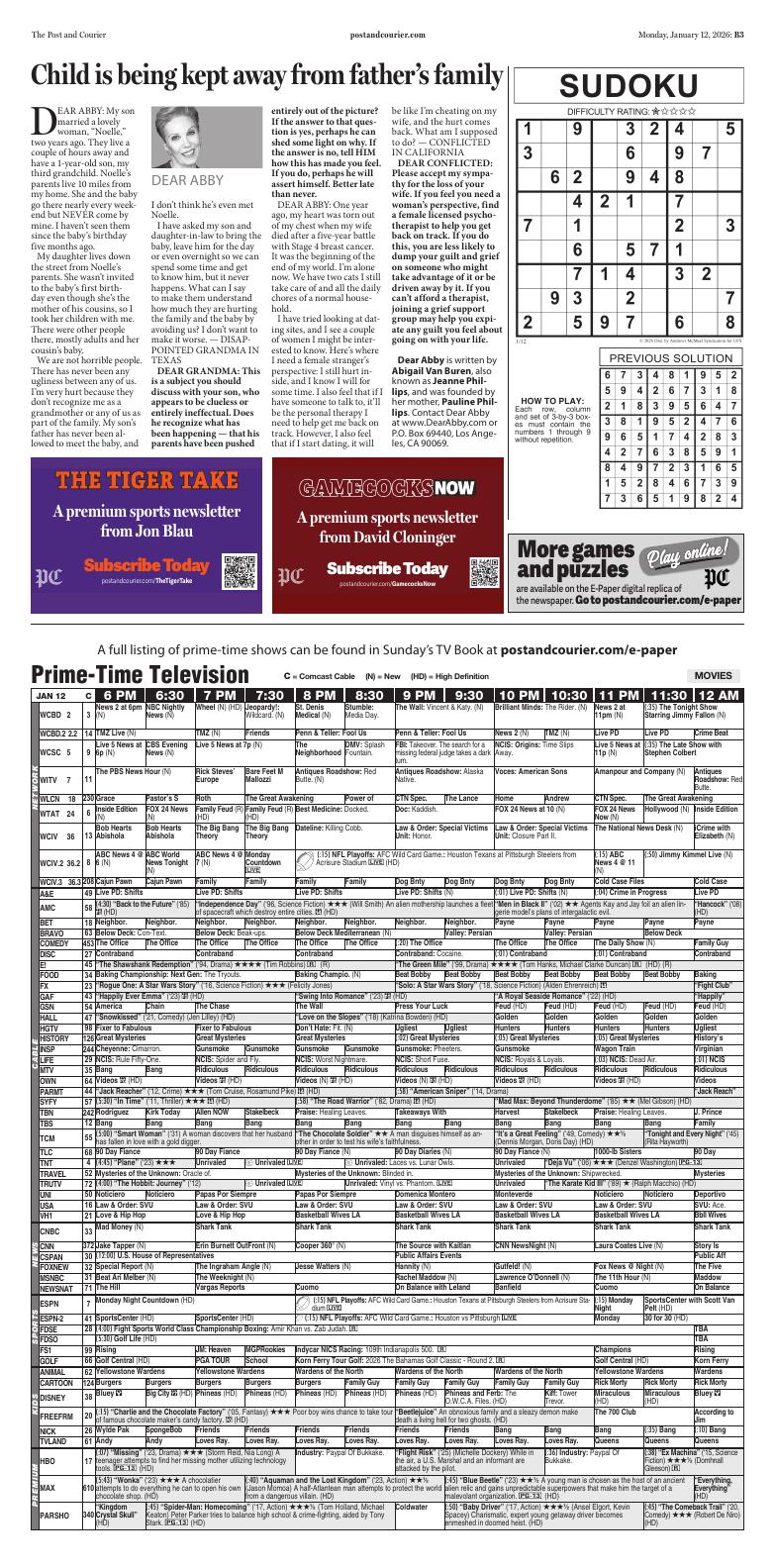 Page B3 | E‑Paper – The Post and Courier | Full Digital SC’s Top Newspaper