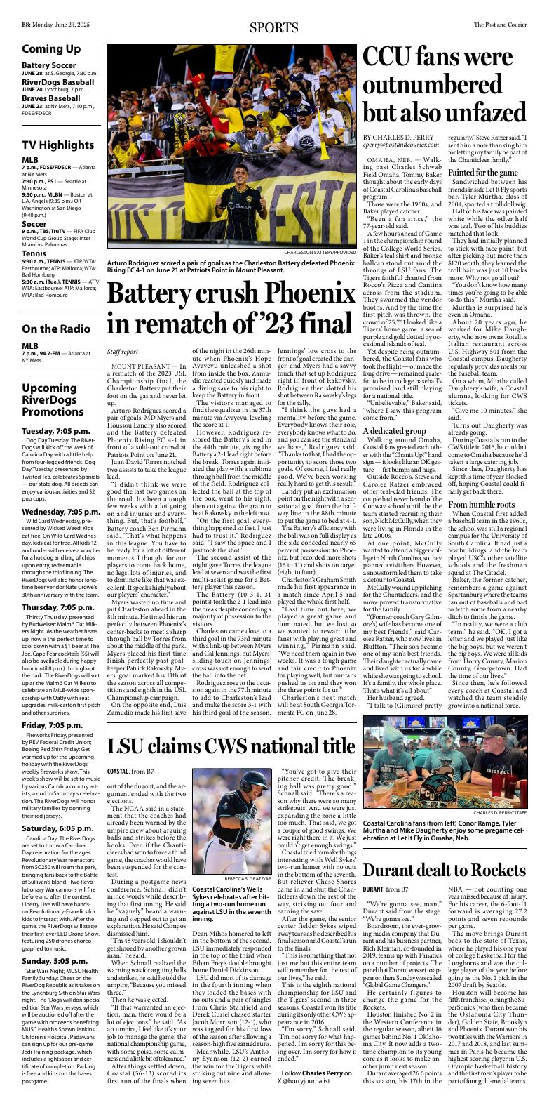 Page B8 | E‑Paper – The Post and Courier | Full Digital SC’s Top Newspaper