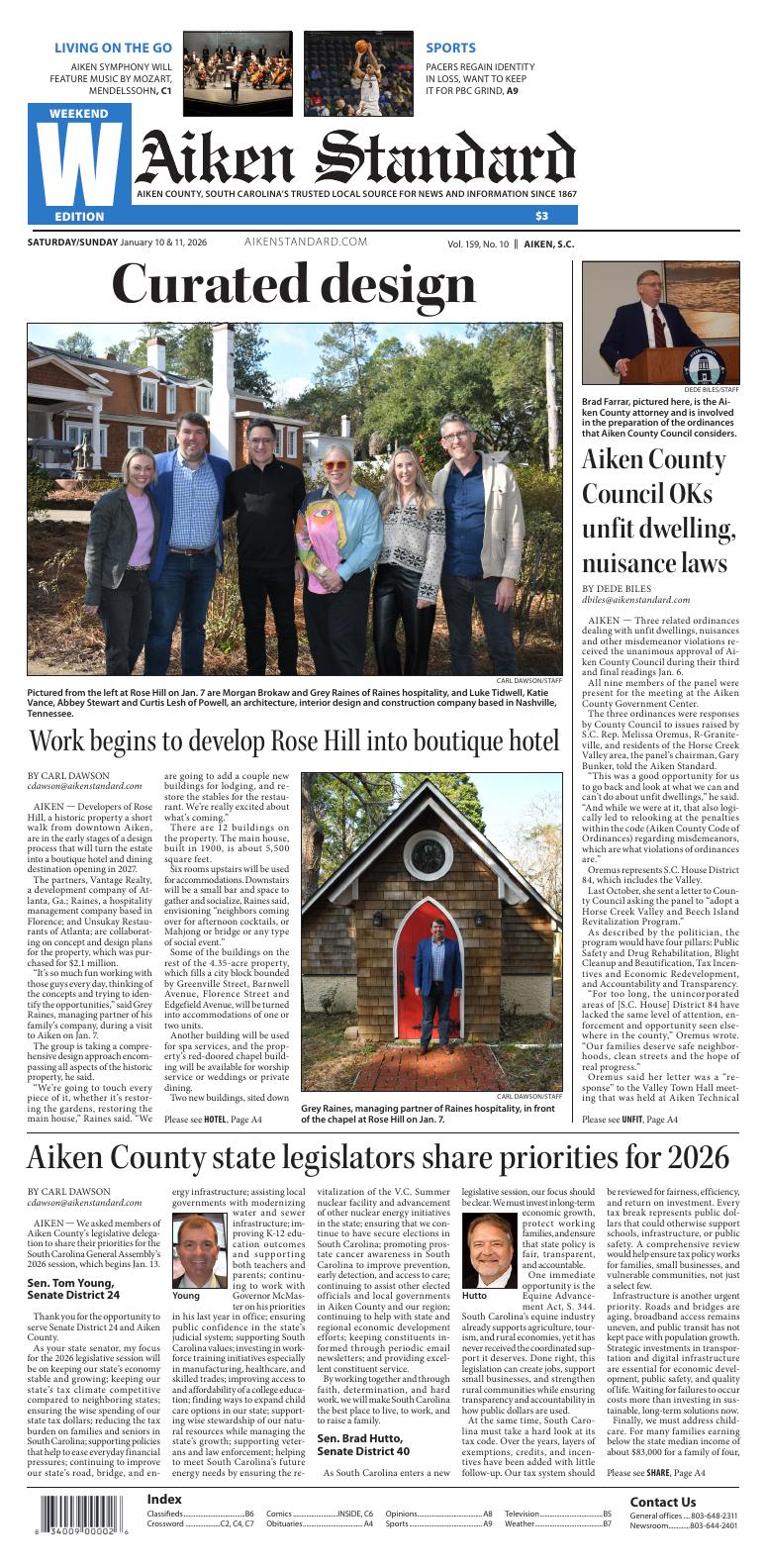 Page A1 | Aiken Standard ePaper