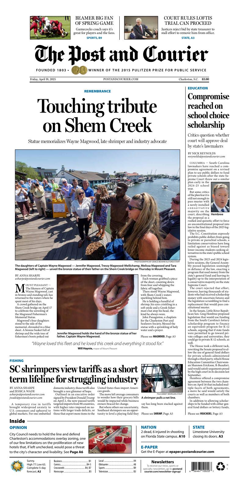 Page A1 | The Post and Courier E-Paper