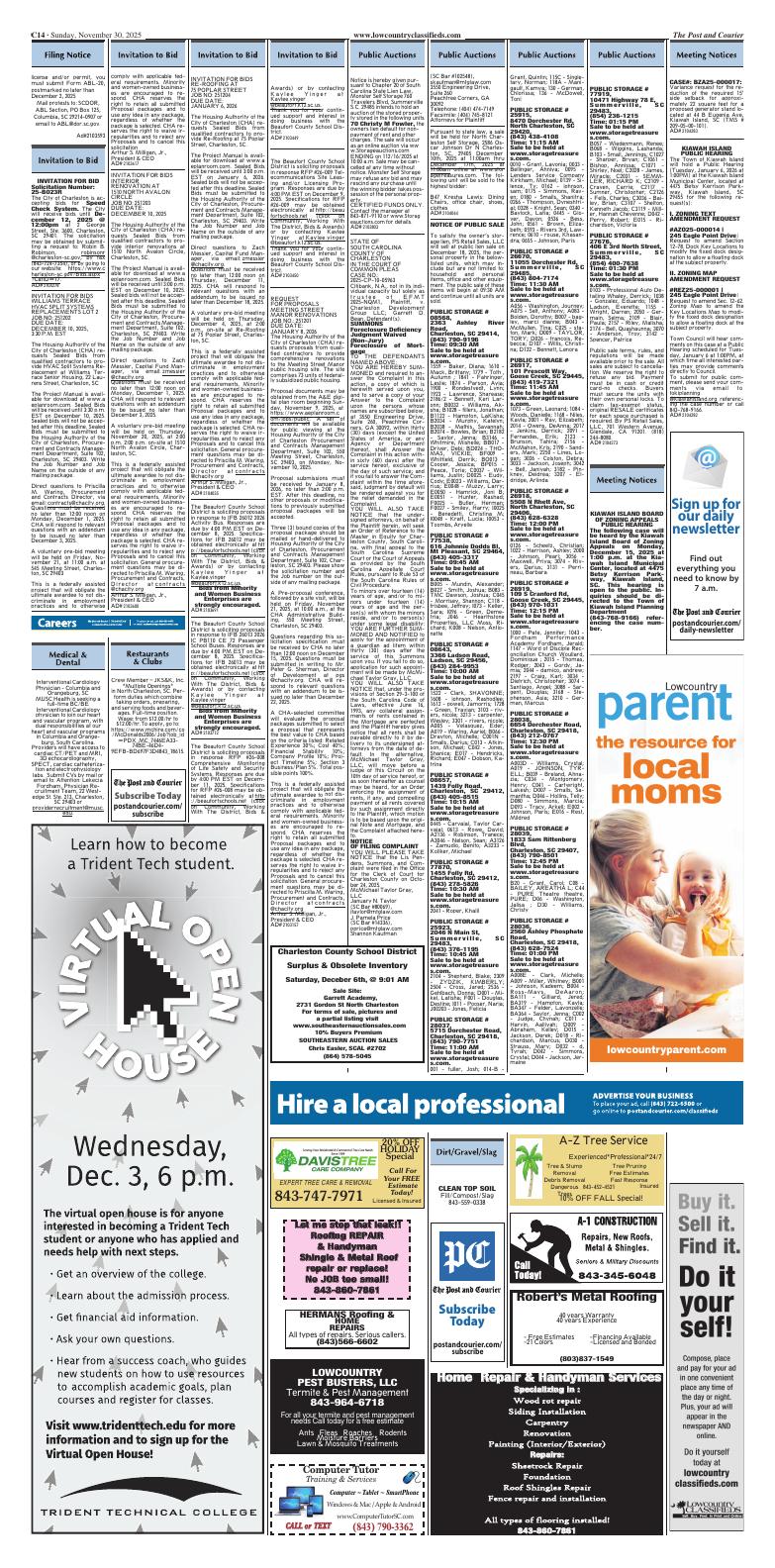 Page C12 | E‑Paper – The Post and Courier | Full Digital SC’s Top Newspaper