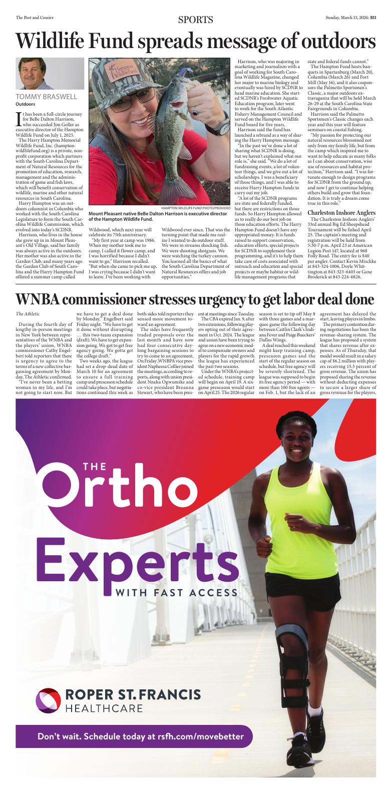 Page B11 | E‑Paper – The Post and Courier | Full Digital SC’s Top Newspaper