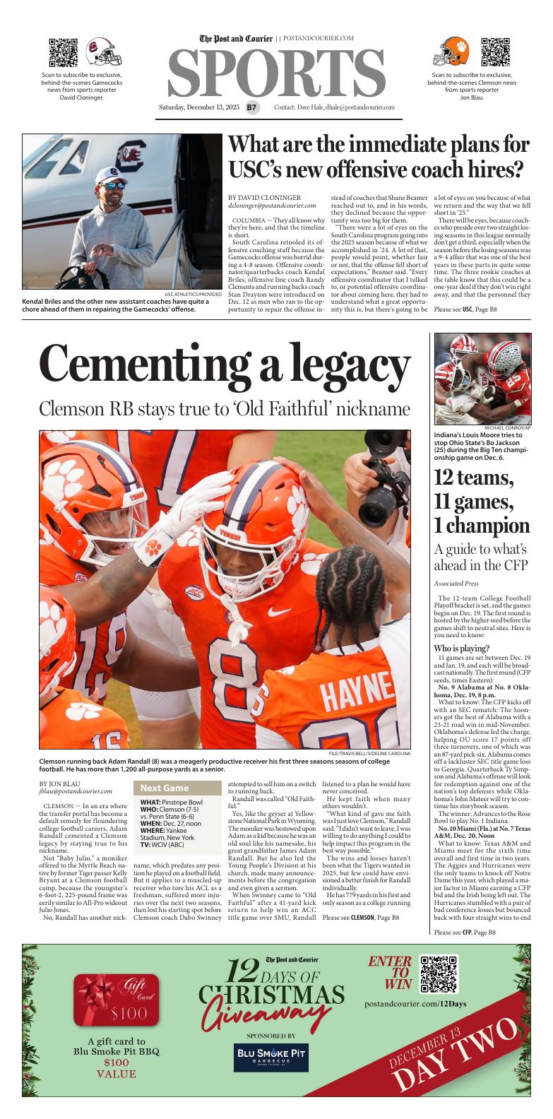 Page B9 | E‑Paper – The Post and Courier | Full Digital SC’s Top Newspaper