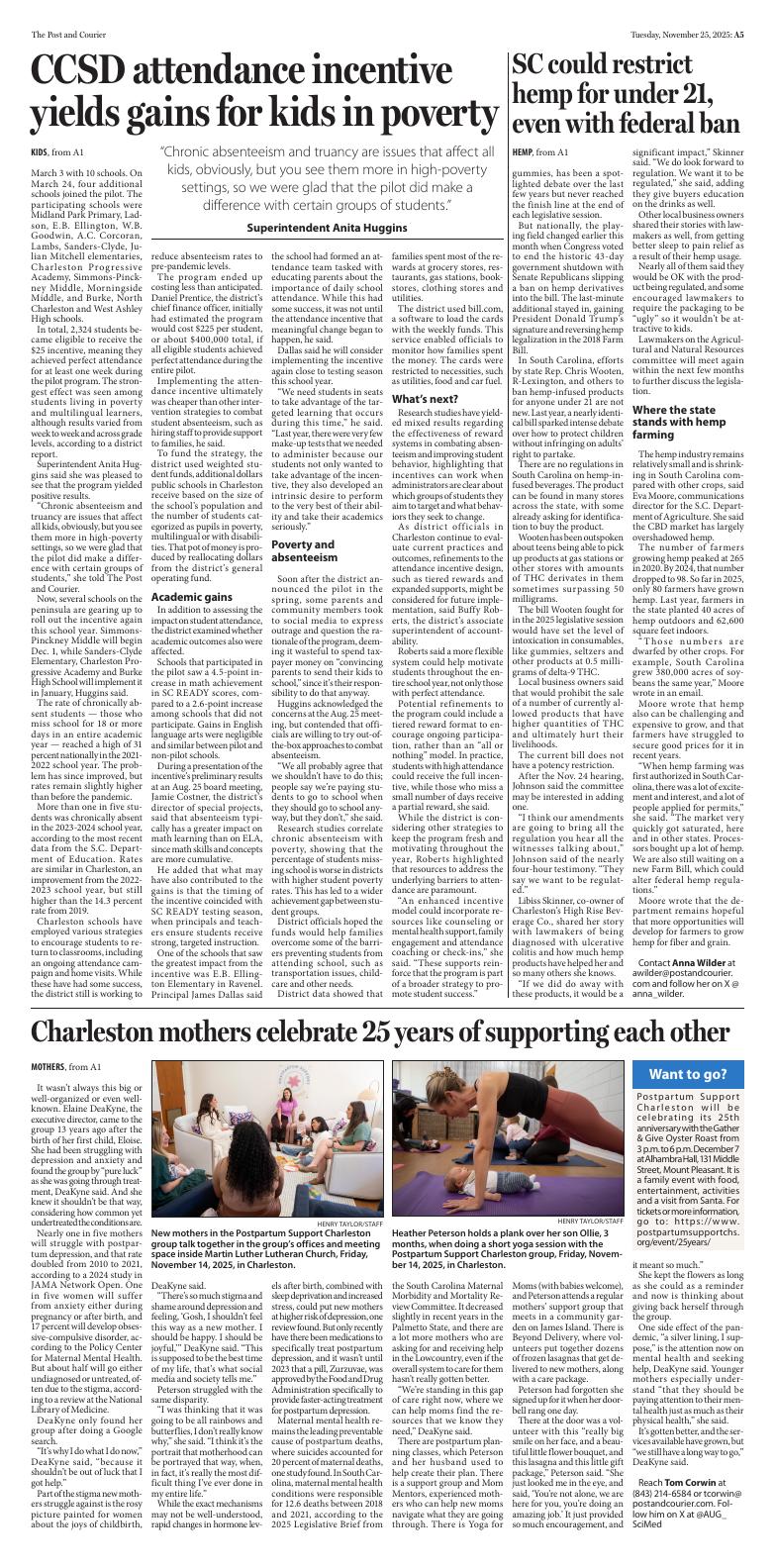 Page A5 | E‑Paper – The Post and Courier | Full Digital SC’s Top Newspaper