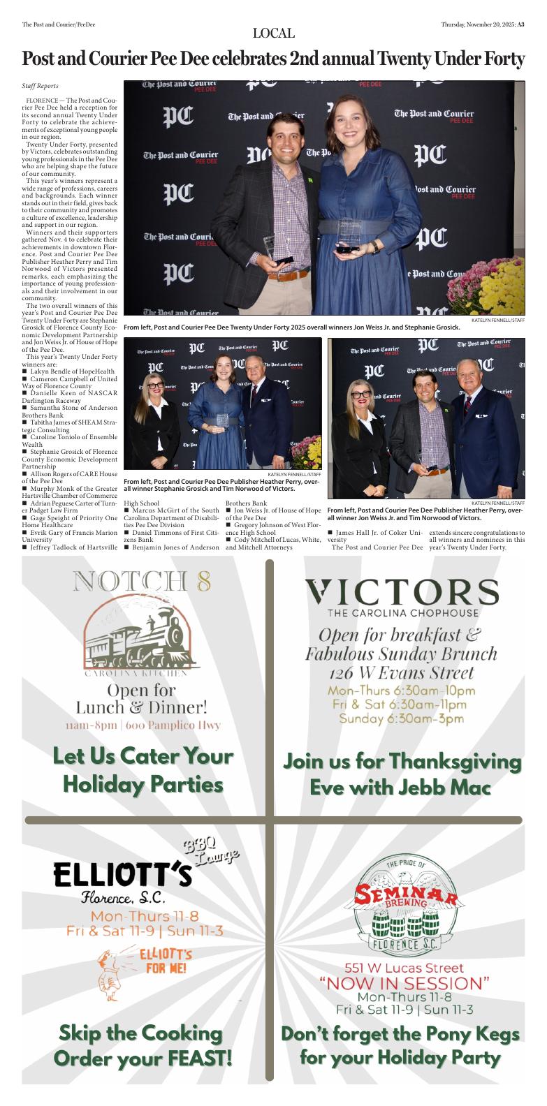 Page A3 | The Post and Courier Pee Dee E-Paper