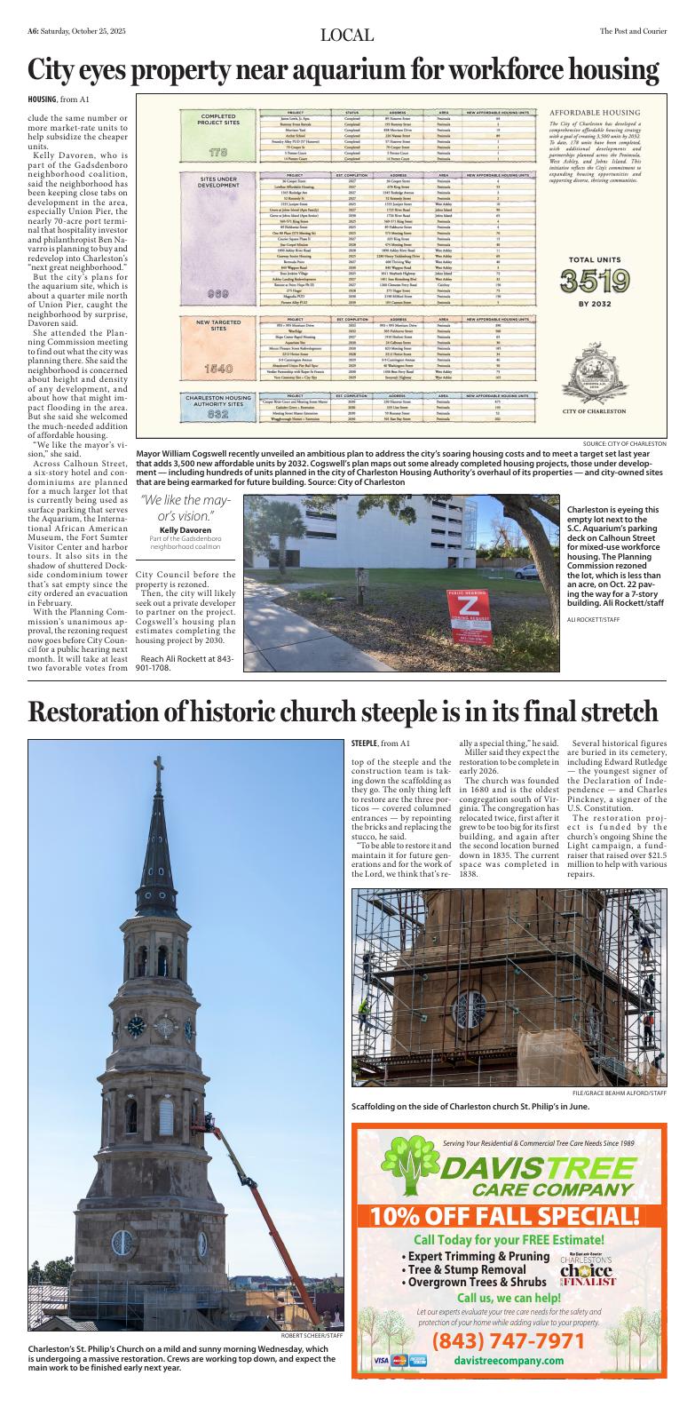Page A6 | E‑Paper – The Post and Courier | Full Digital SC’s Top Newspaper