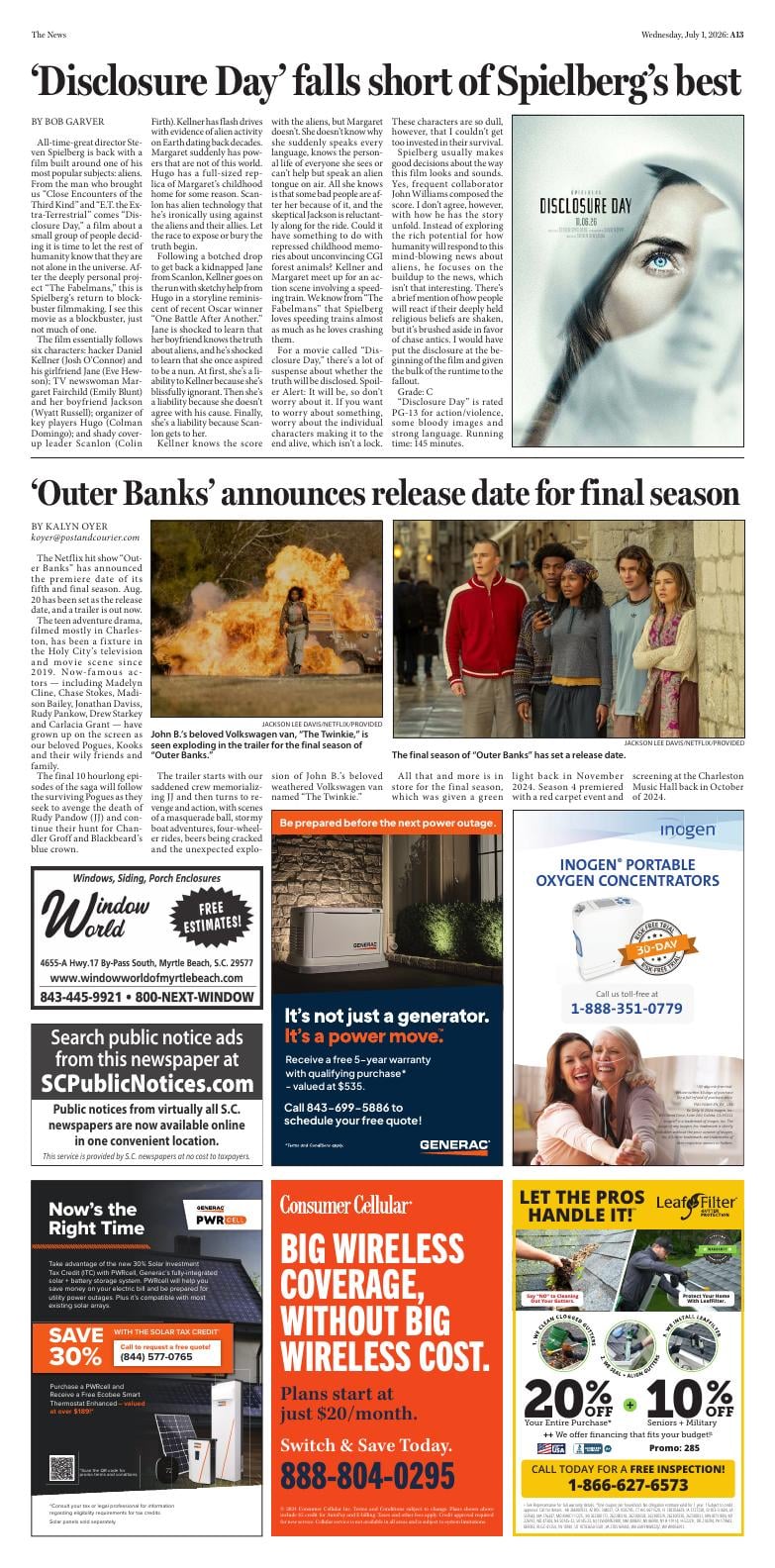 Page A13 | Kingstree News E-Paper