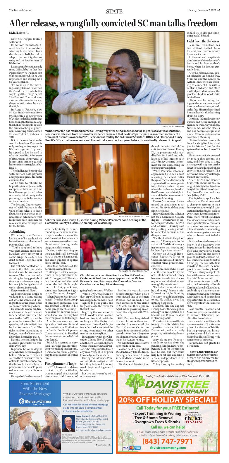 Page A7 | E‑Paper – The Post and Courier | Full Digital SC’s Top Newspaper