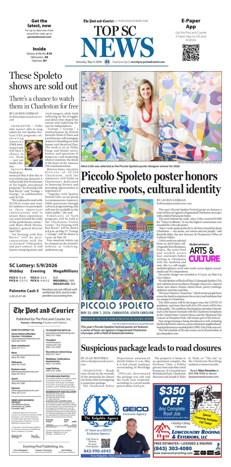 Page A3 | E‑Paper – The Post and Courier | Full Digital SC’s Top Newspaper
