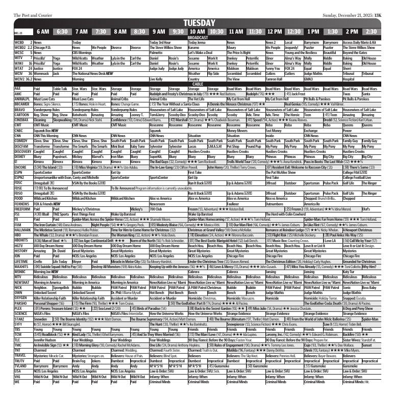 Page K13 | E‑Paper – The Post and Courier | Full Digital SC’s Top Newspaper