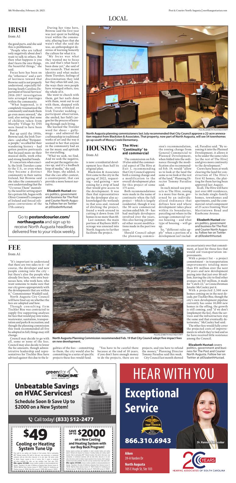 Page A4 | The Post and Courier North Augusta E-paper