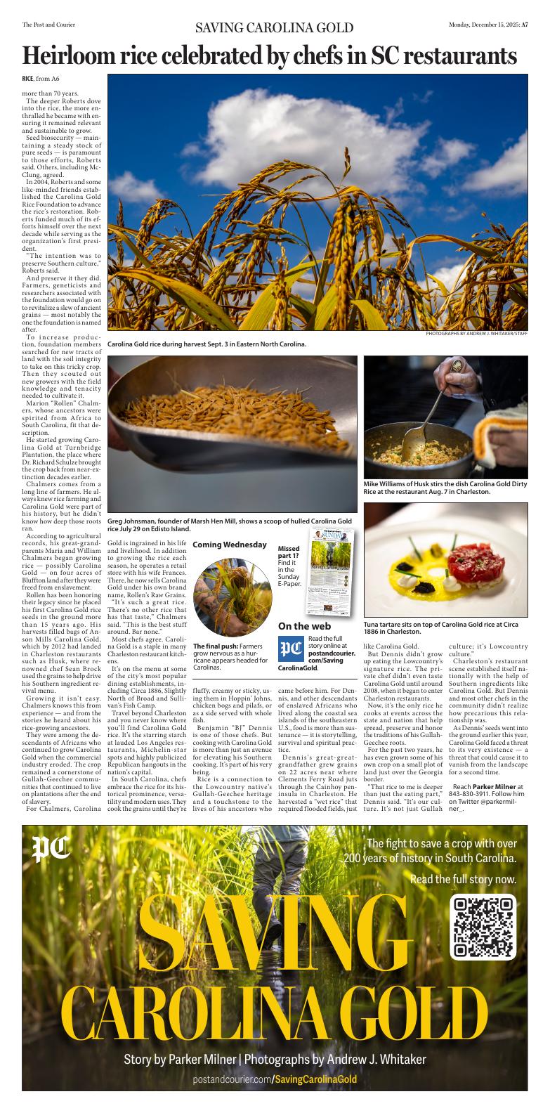 Page A7 | E‑Paper – The Post and Courier | Full Digital SC’s Top Newspaper