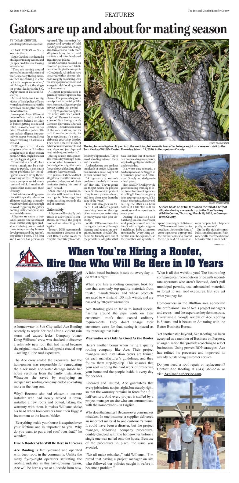 Page B2 | Beaufort County E‑Paper | Digital Edition of The Post and Courier