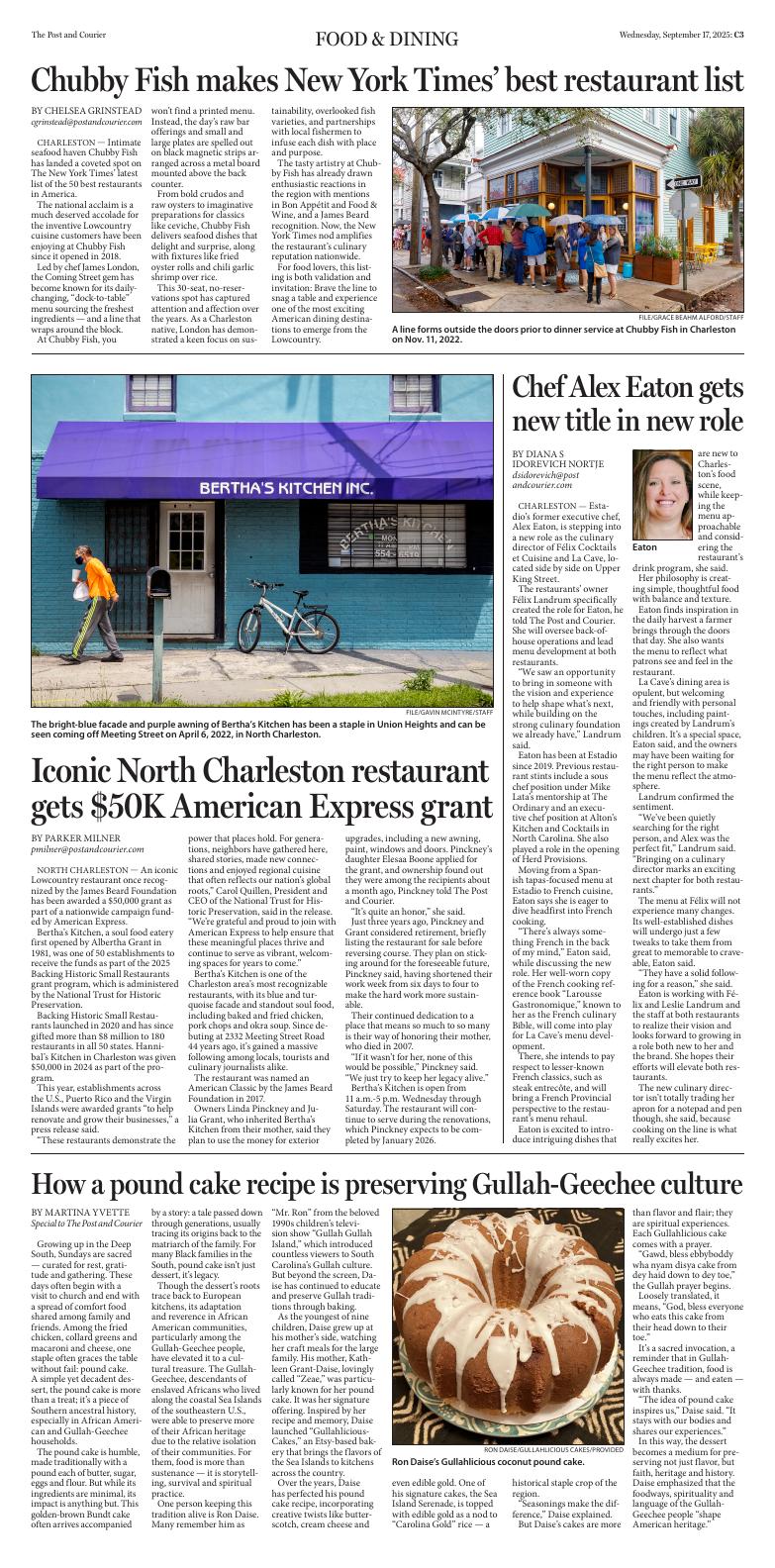 Page C3 | E‑Paper – The Post and Courier | Full Digital SC’s Top Newspaper