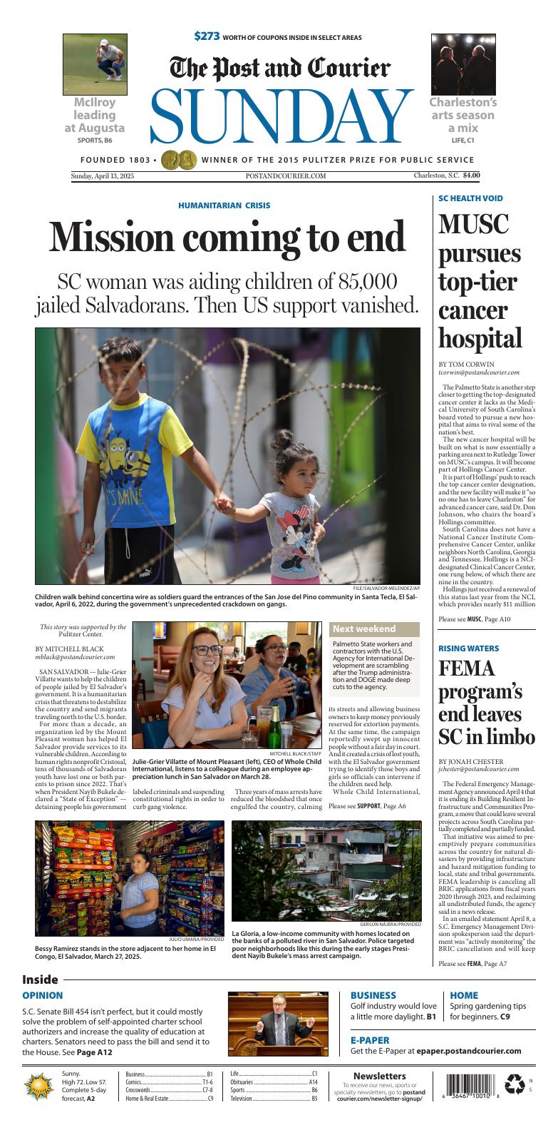 Page A1 | The Post and Courier E-Paper