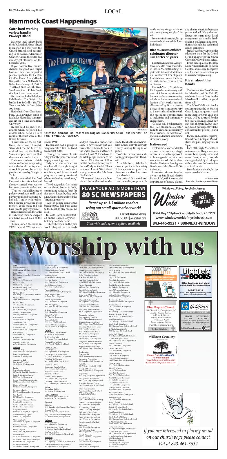Page B6 | The Georgetown Times E-Edition or E-Paper