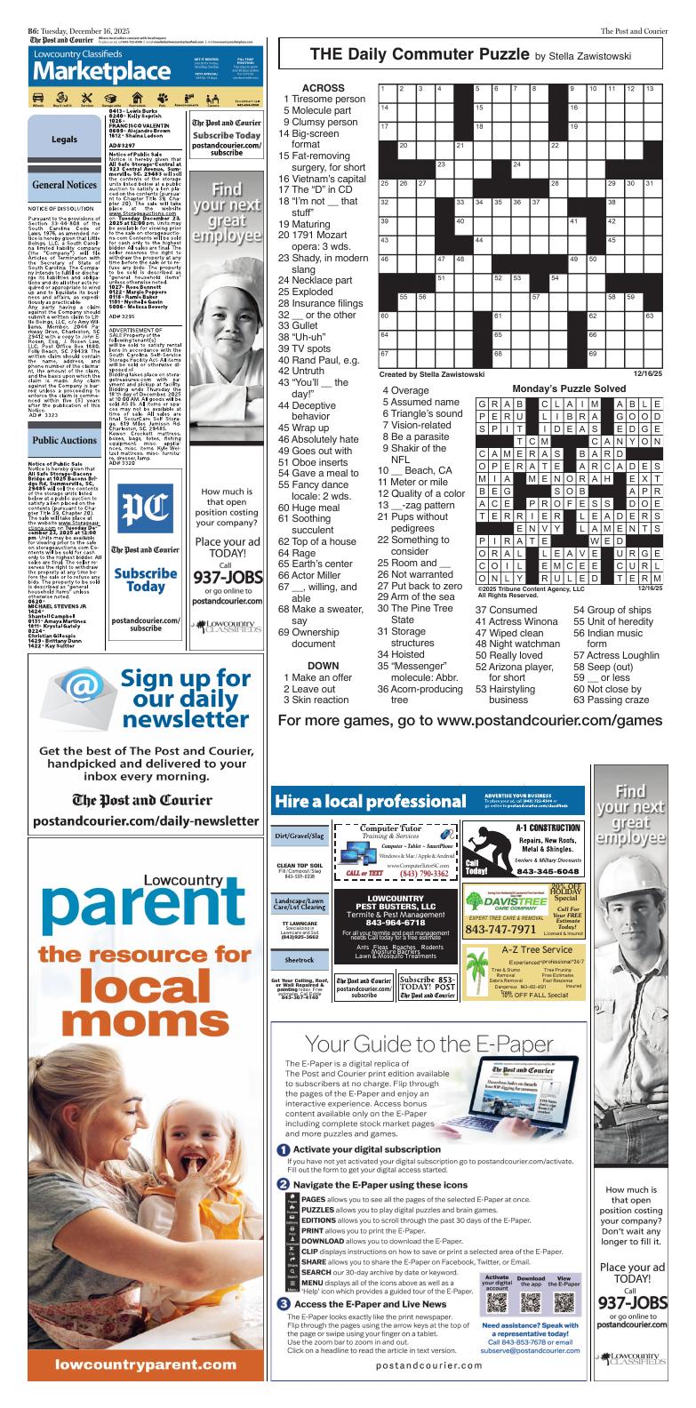 AD1 | E‑Paper – The Post and Courier | Full Digital SC’s Top Newspaper