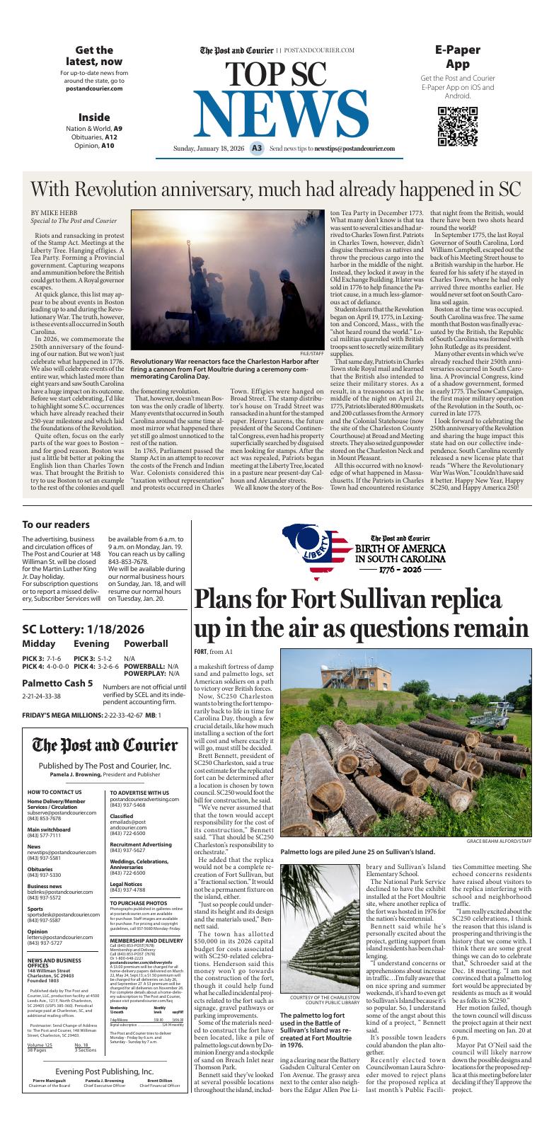 Page A3 | E‑Paper – The Post and Courier | Full Digital SC’s Top Newspaper