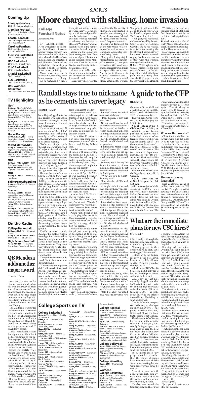 Page B9 | E‑Paper – The Post and Courier | Full Digital SC’s Top Newspaper