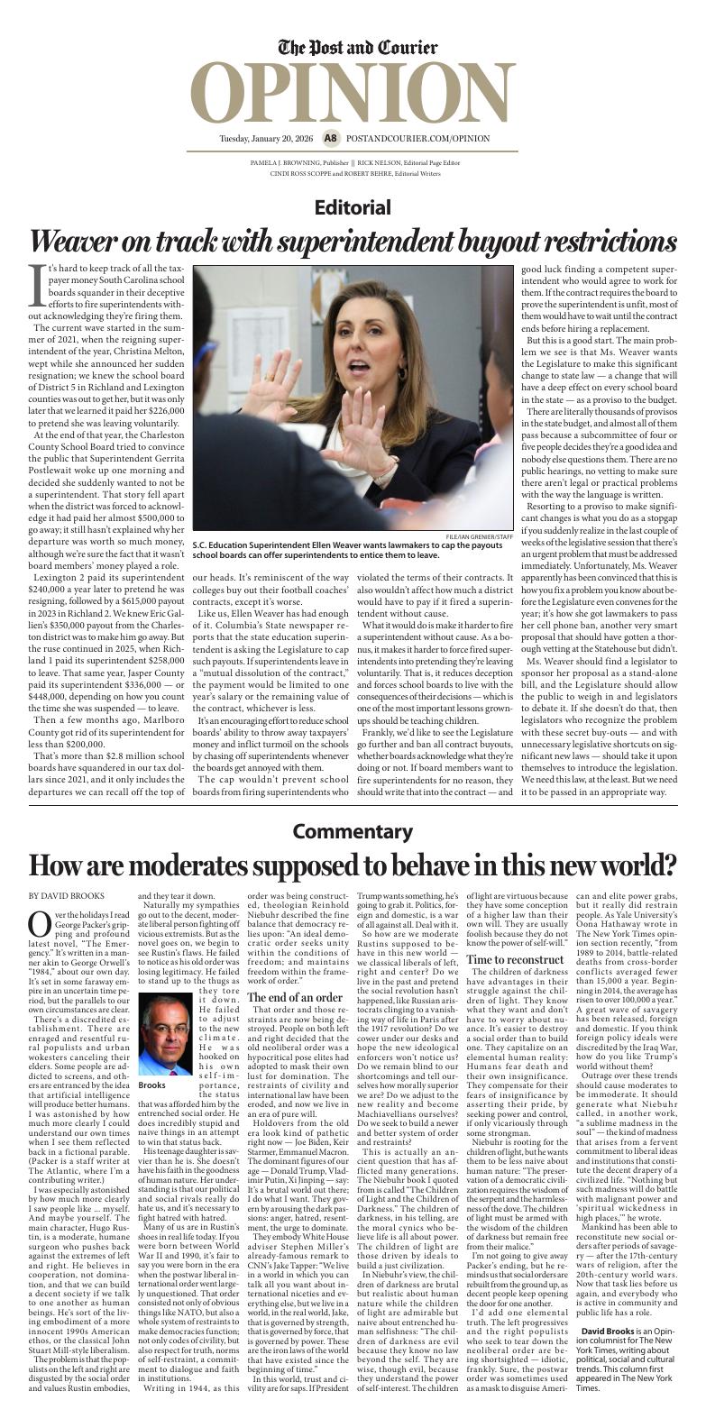 Page A8 | E‑Paper – The Post and Courier | Full Digital SC’s Top Newspaper