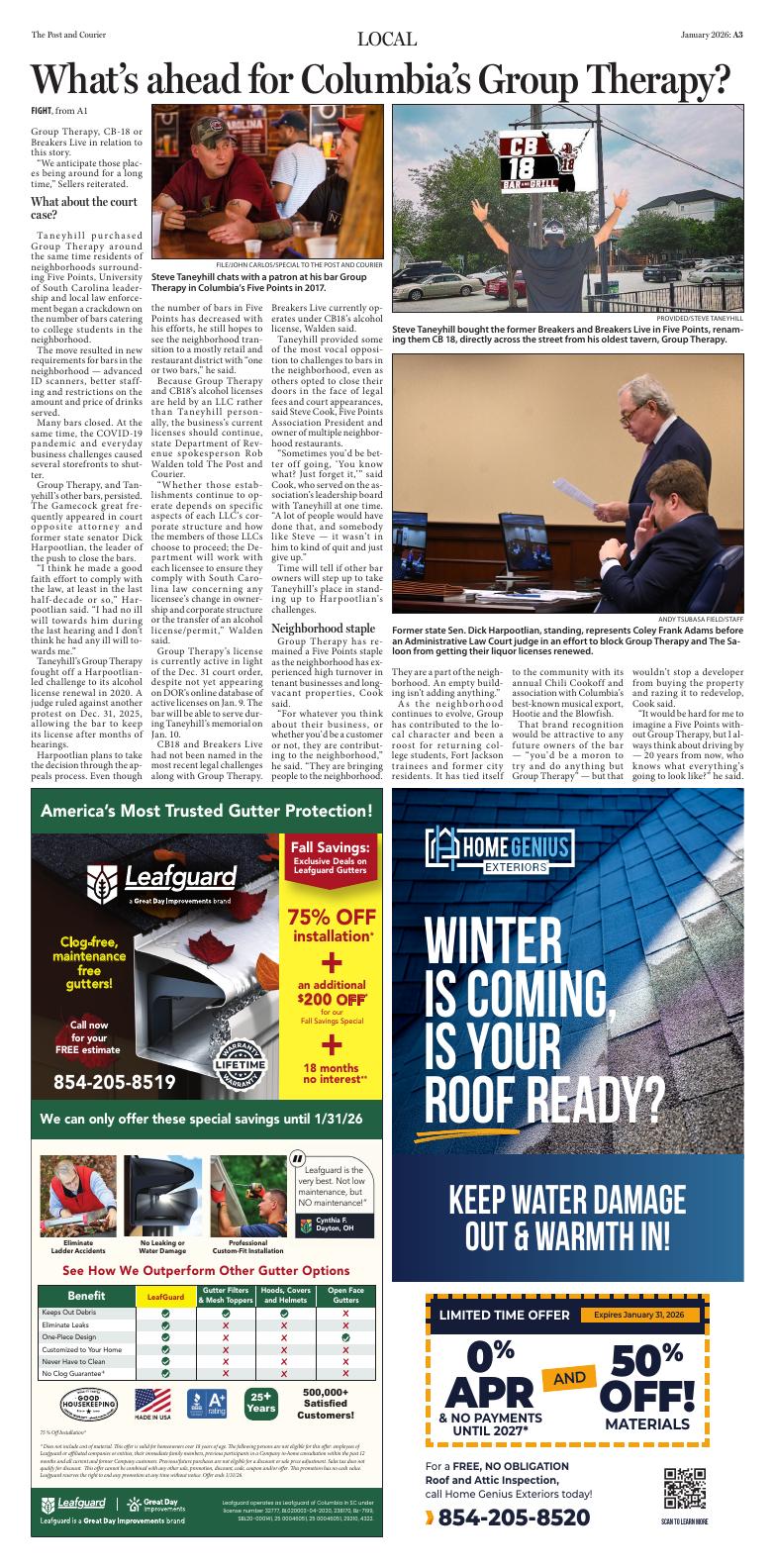 Page A3 | Post and Courier Columbia E-Paper