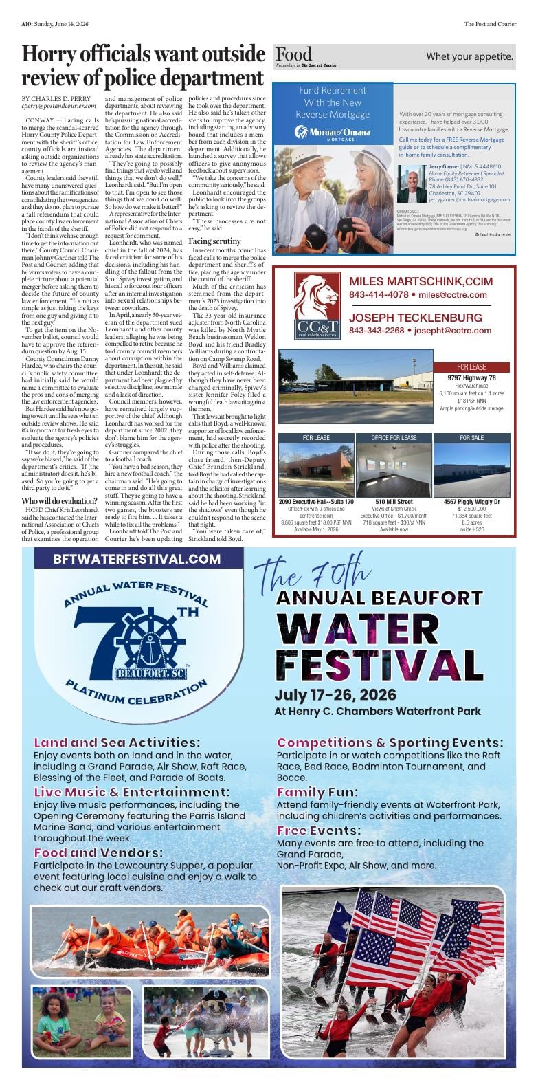 Page A10 | E‑Paper – The Post and Courier | Full Digital SC’s Top Newspaper