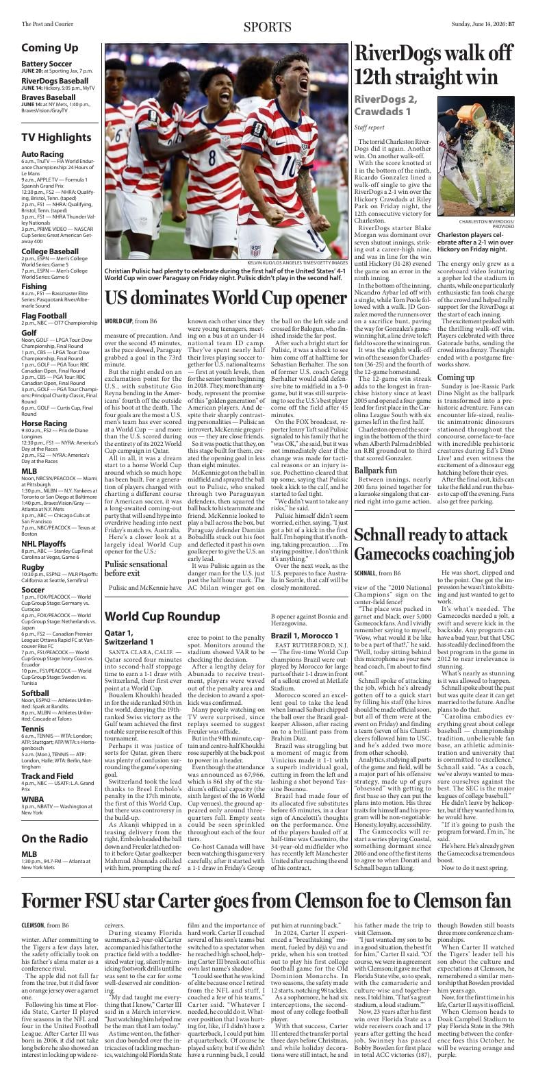 Page B7 | E‑Paper – The Post and Courier | Full Digital SC’s Top Newspaper