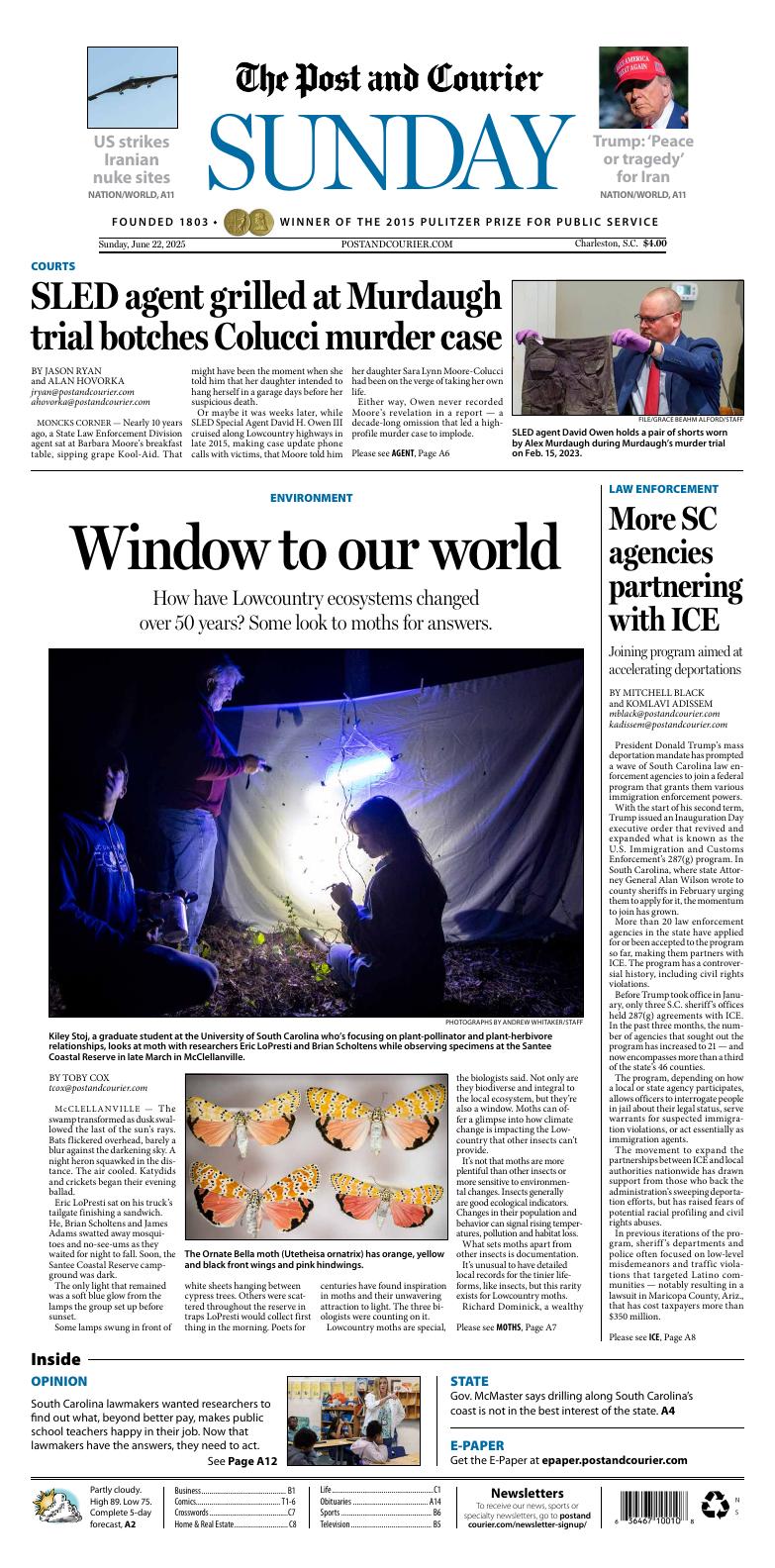 Page A1 | E‑Paper – The Post and Courier | Full Digital SC’s Top Newspaper