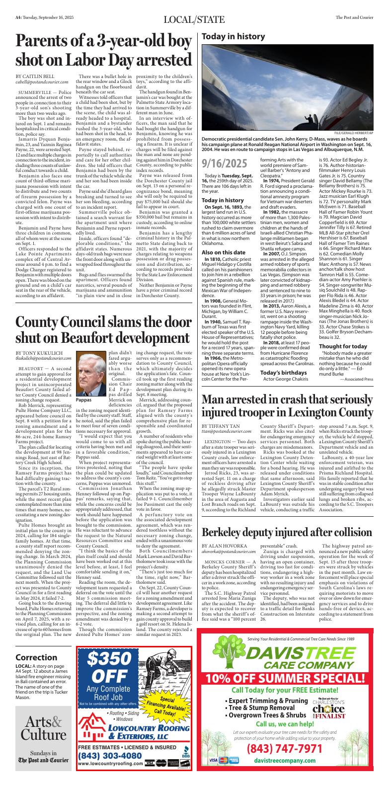 Page A4 | E‑Paper – The Post and Courier | Full Digital SC’s Top Newspaper