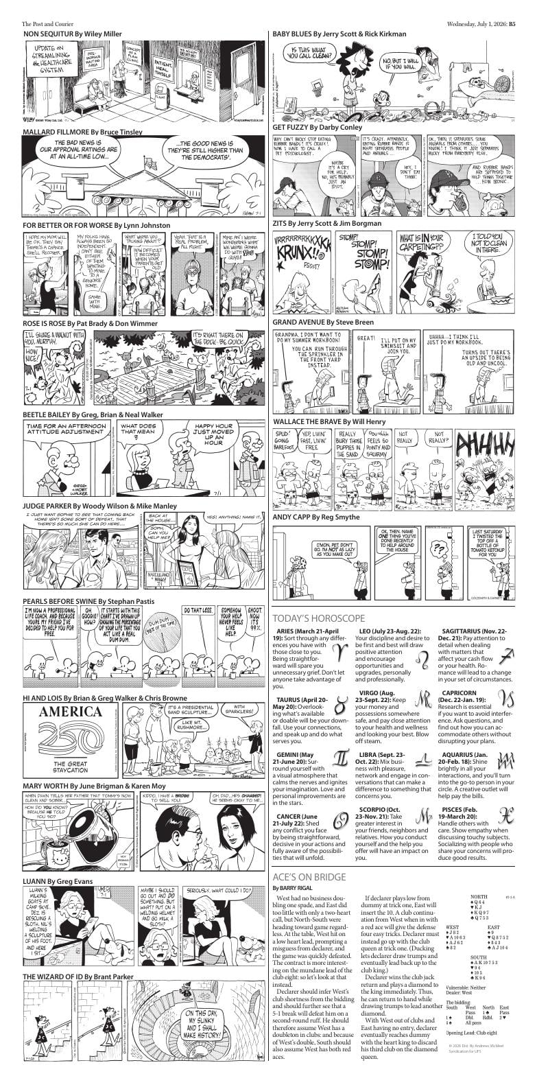 Page B5 | E‑Paper – The Post and Courier | Full Digital SC’s Top Newspaper
