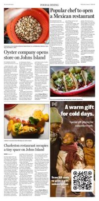 open newspaper article