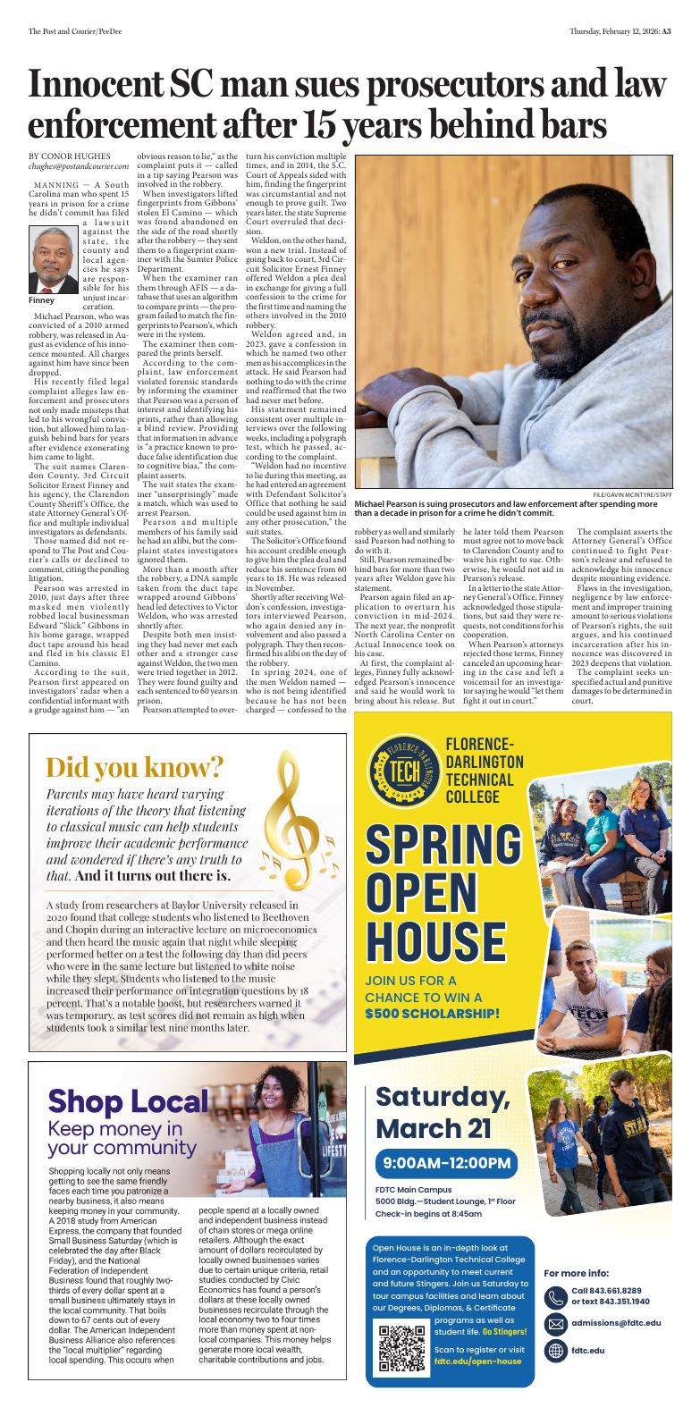 Page A2 | The Post and Courier Pee Dee E-Paper