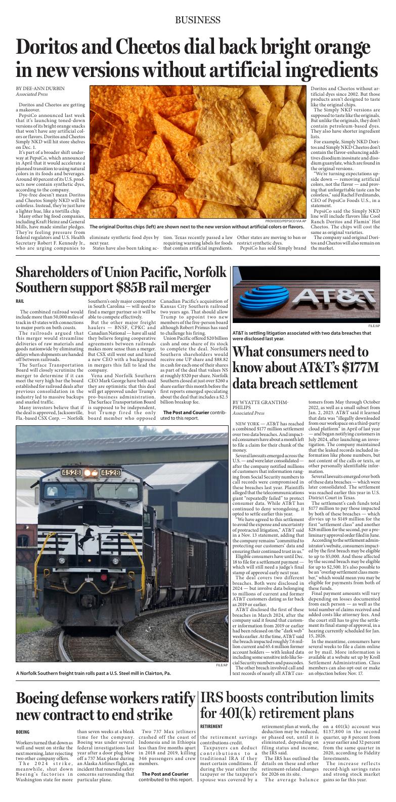 Page X15 | E‑Paper – The Post and Courier | Full Digital SC’s Top Newspaper