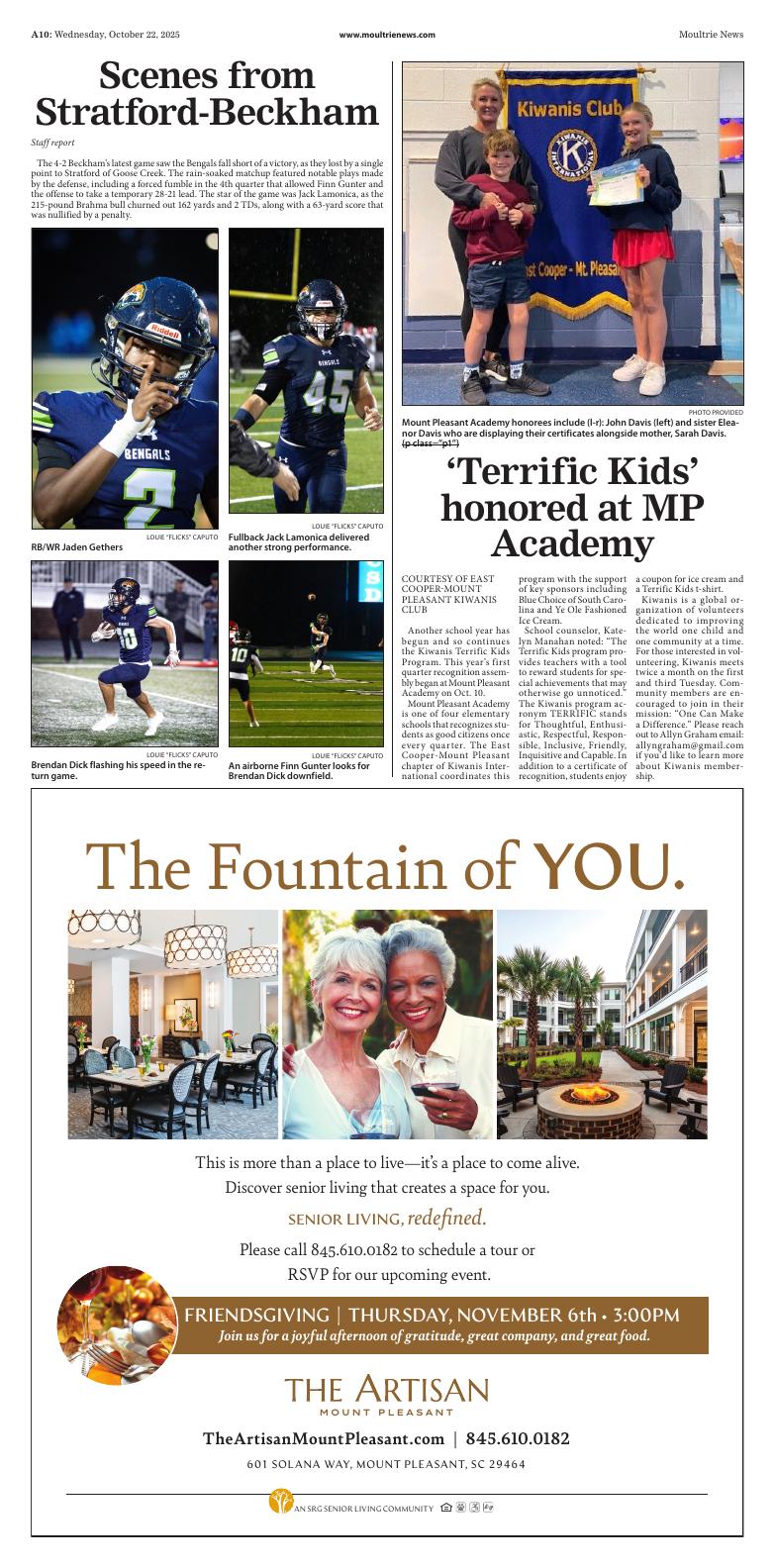 Page A10 | Moultrie News E-Edition or E-Paper