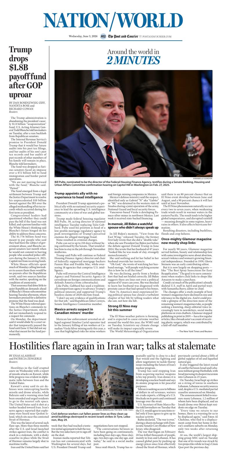 Page A12 | E‑Paper – The Post and Courier | Full Digital SC’s Top Newspaper