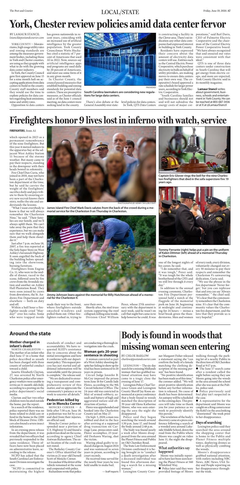 Page A7 | E‑Paper – The Post and Courier | Full Digital SC’s Top Newspaper