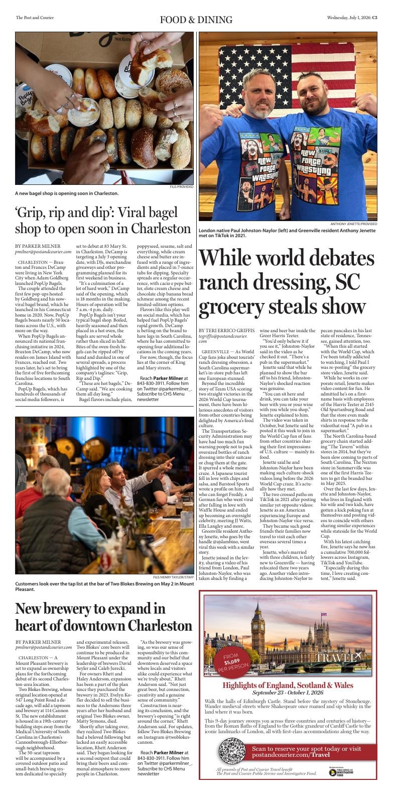 Page C3 | E‑Paper – The Post and Courier | Full Digital SC’s Top Newspaper