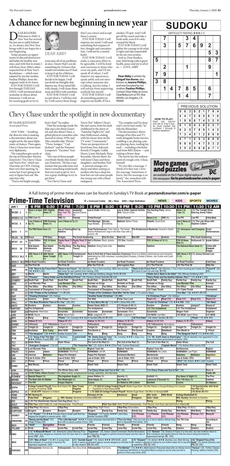 Page B3 | E‑Paper – The Post and Courier | Full Digital SC’s Top Newspaper