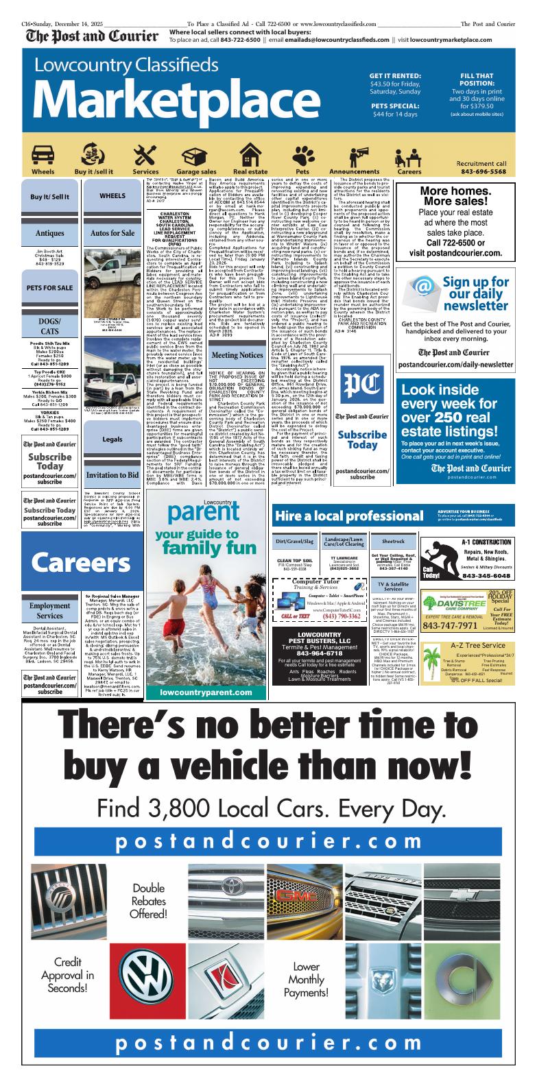 Page C14 | E‑Paper – The Post and Courier | Full Digital SC’s Top Newspaper