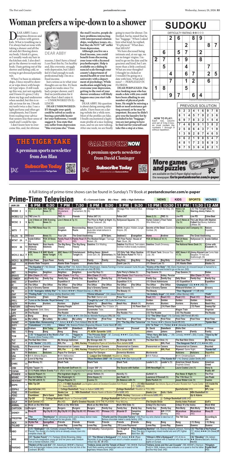Page B3 | E‑Paper – The Post and Courier | Full Digital SC’s Top Newspaper
