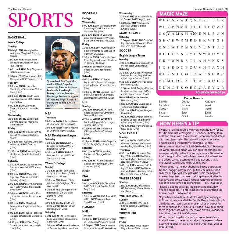 Page K5 | E‑Paper – The Post and Courier | Full Digital SC’s Top Newspaper