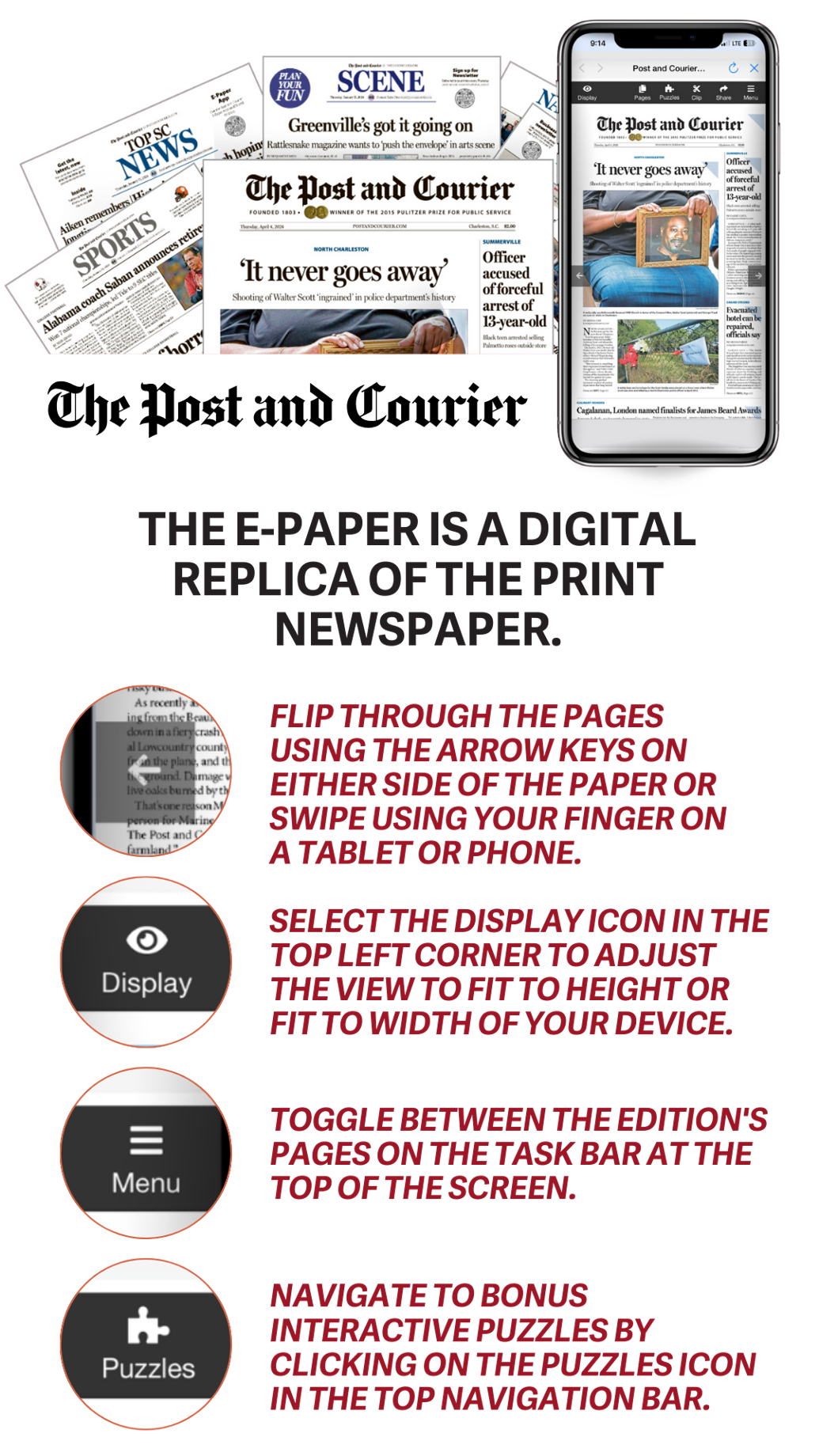 Download The Post and Courier mobile app