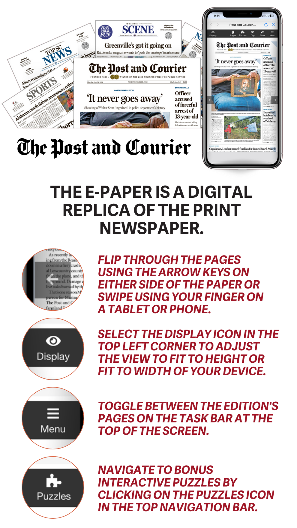 Download The Post and Courier mobile app