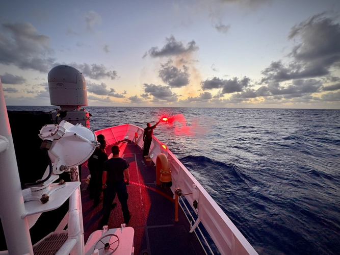 Coast Guard's Oliver Henry wraps patrol including rescue operations ...