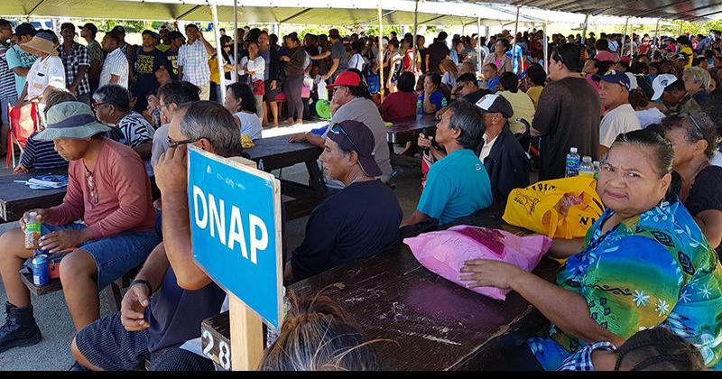 Hundreds line up for USDA disaster assistance program | CNMI | postguam.com